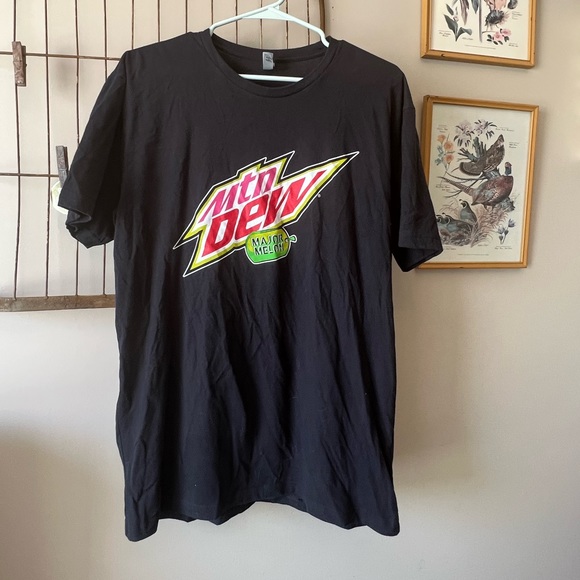 Next Level Apparel | Shirts | Mtn Dew Major Melon Tee | Poshmark